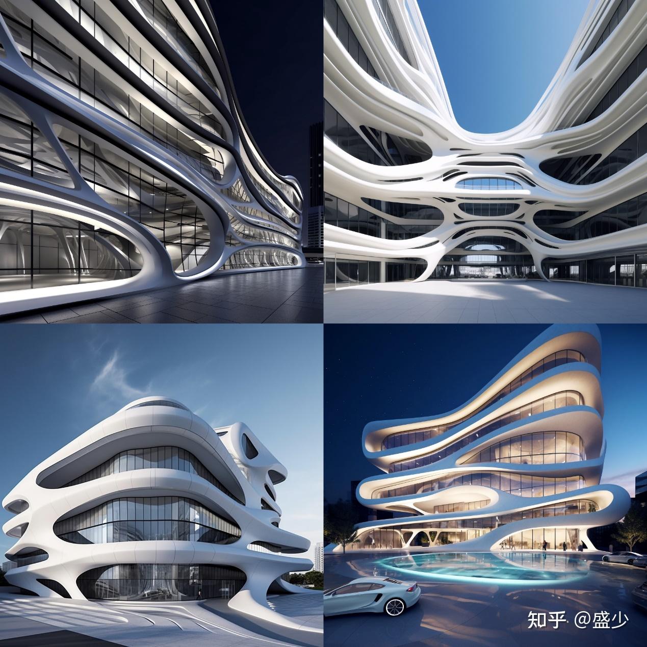 Midjourney 高级使用技巧之当代建筑设计 - 知乎