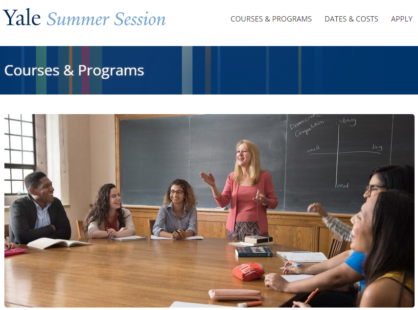 耶鲁大学2023年夏校详细解析 - 知乎