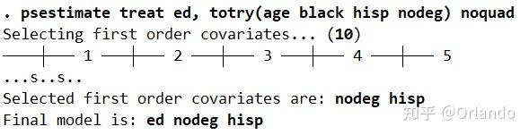 倾向得分匹配(PSM)中协变量的筛选（psestimate） - 知乎