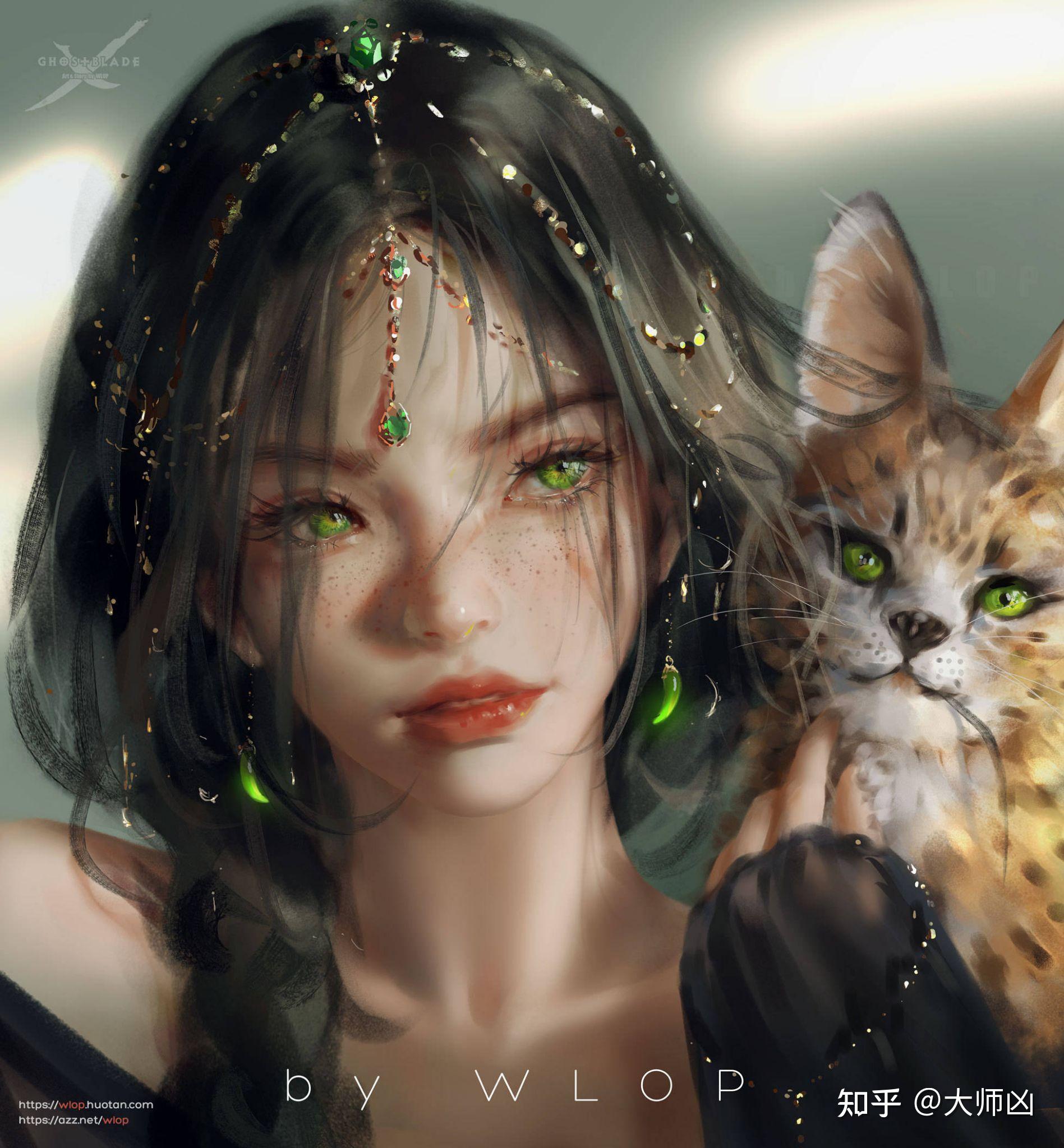 4k精美手机电脑壁纸wlop永劫无间氛围 - 知乎