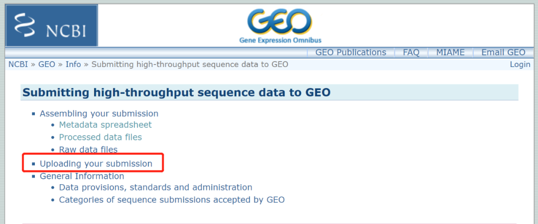 数据上传 | GEO数据上传操作指南 - 知乎