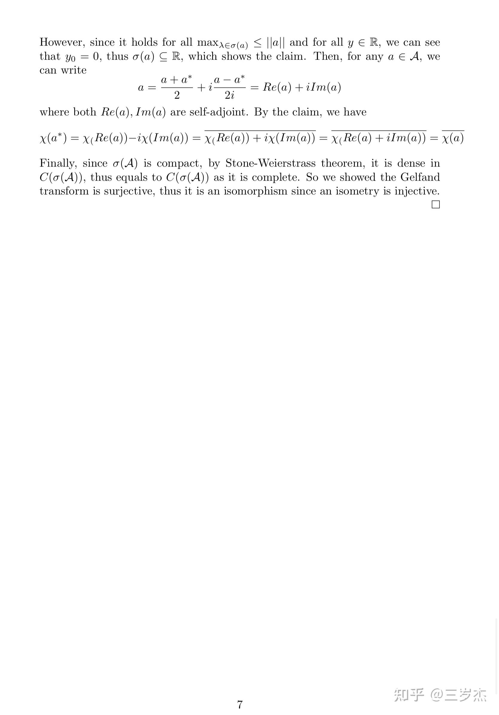  6 Banach Algebra Gelfand Transform 