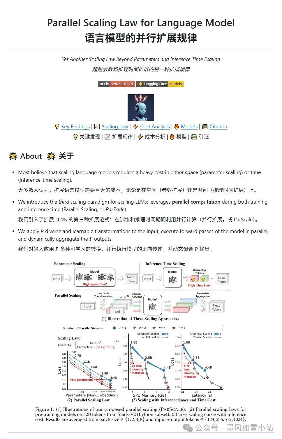 不只靠“堆参数”：Qwen新突破ParScale，用“并行”让模型更聪明 - 知乎