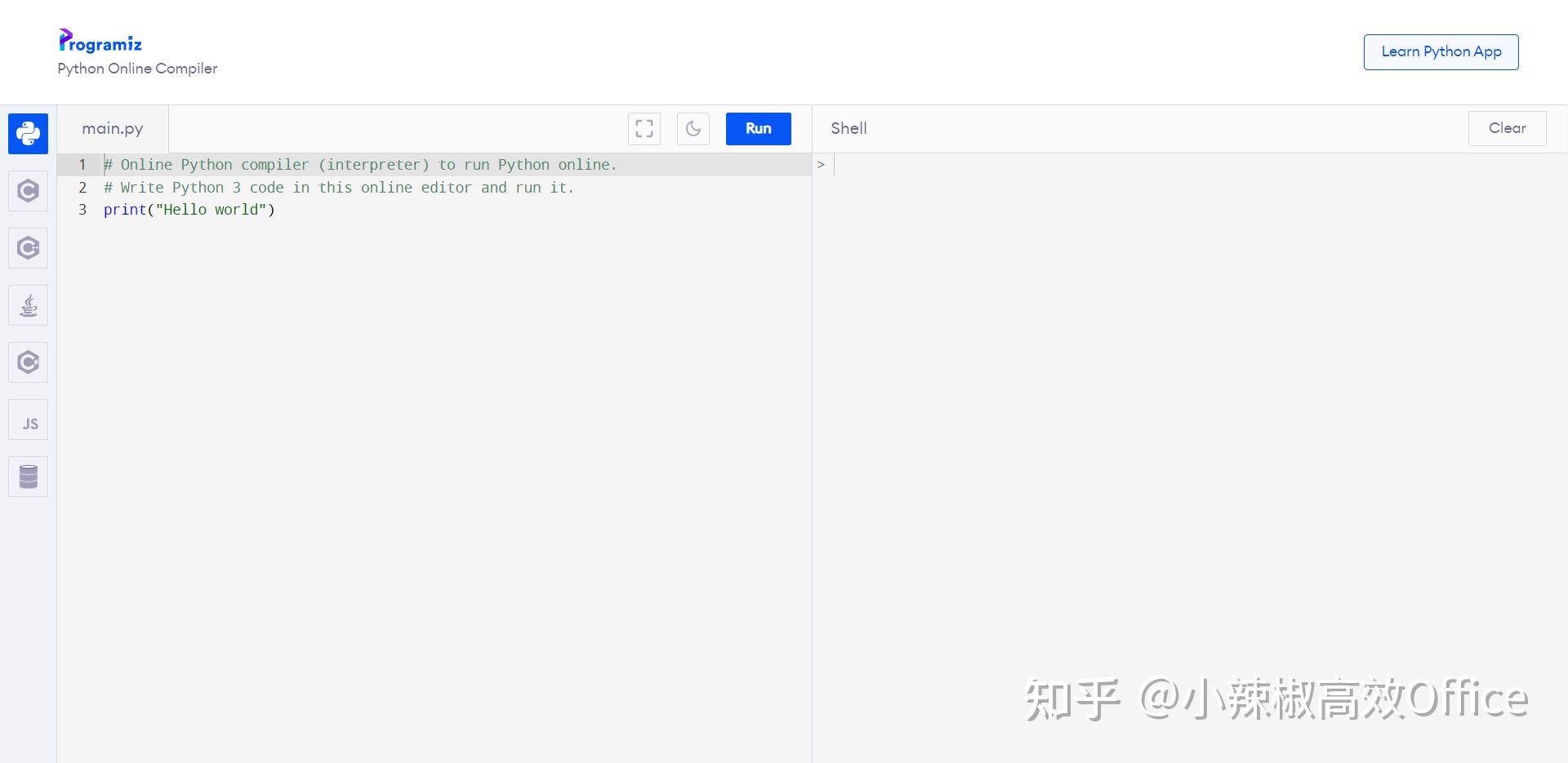 学Python必收藏网站-在线运行/在线可视化执行/在线编译/在线IDE-全网最全(57个在线网站)第5次更新 - 知乎
