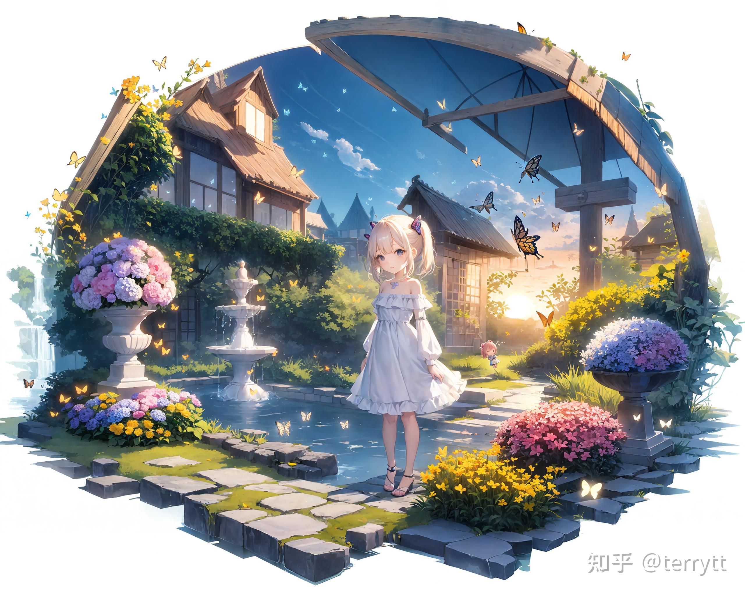 Gacha splash LORA – 扭蛋飞溅风格 - 知乎