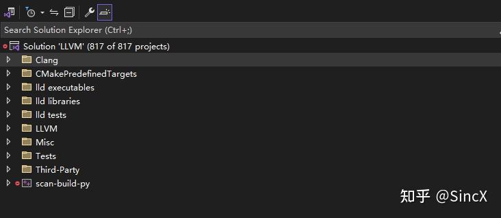 windows下编译llvm的源码 - 知乎