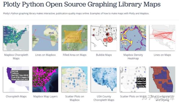 聊一聊Python中优秀的6个地图可视化库 - 知乎