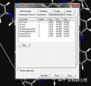 科研干货】Materials Studio核心模块 Reflex使用指标化Indexing - 知乎