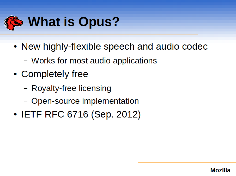 Opus: 音频编码器的瑞士军刀 - 知乎