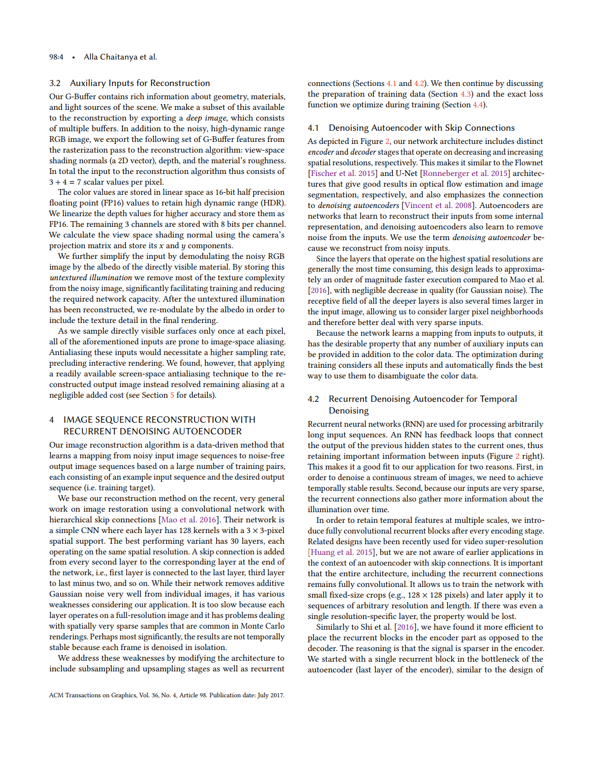 Interactive Reconstruction of Monte Carlo Image Sequences using a ...