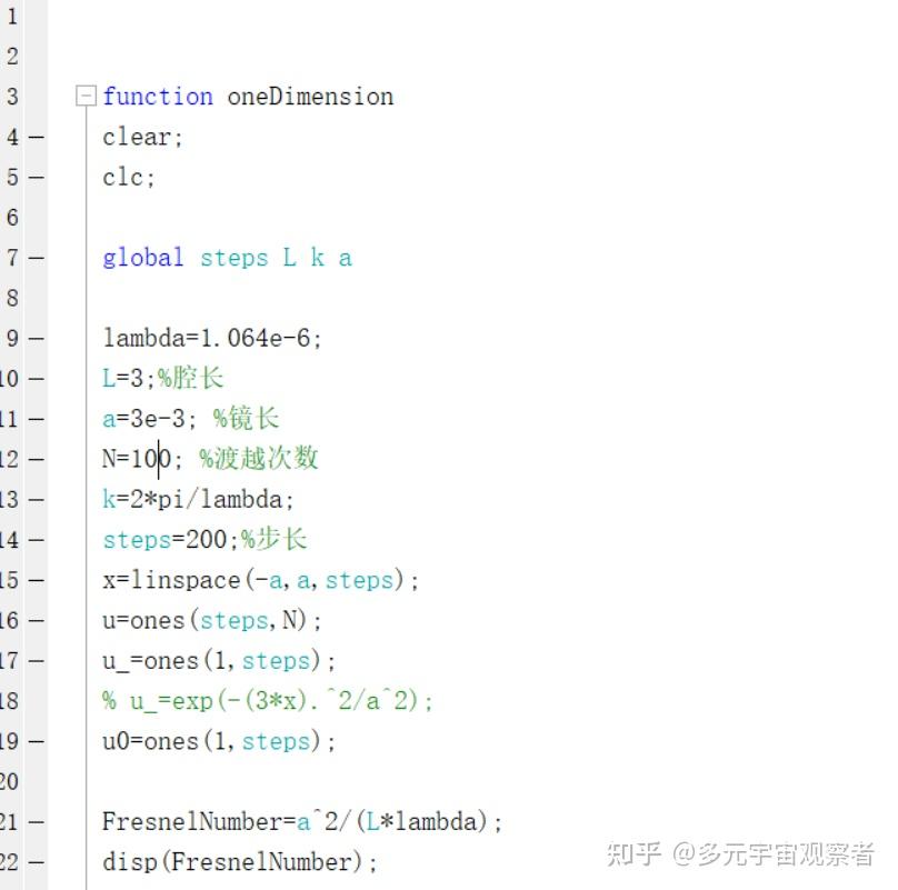 Fox-Li迭代算法计算FP腔的自再现模 - 知乎