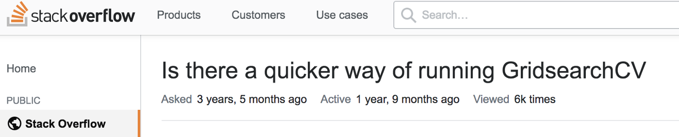 5行代码使Scikit-Learn参数学习速度提高5倍 - 知乎
