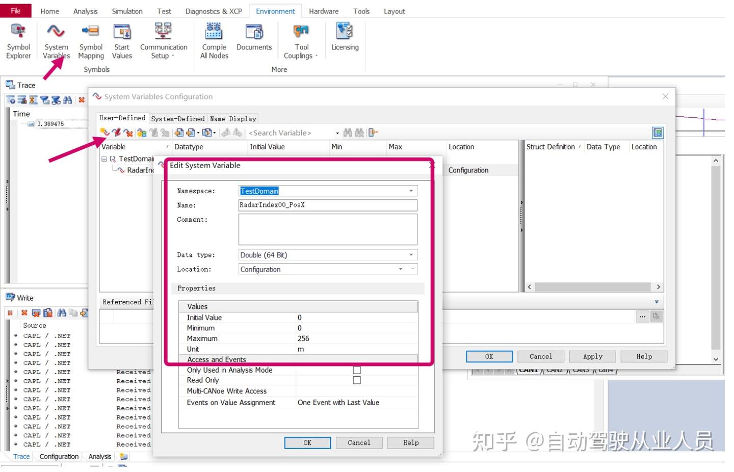 CAPL教程 之 06 事件 on sysVar - 知乎