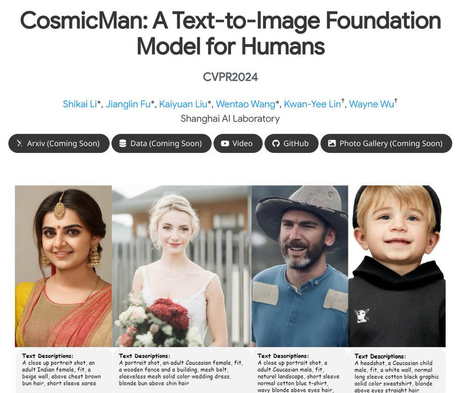 上海AI Lab(CVPR2024)：发布高质量人类图像生成基础模型，并提出新数据产生范式！ - 知乎