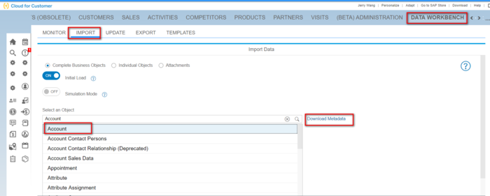 利用Excel导入数据到SAP C4C - 知乎