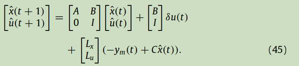 Linear offset-free model predictive control - 知乎