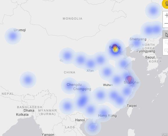 PowerBI地图可视化的各种套路 - 知乎