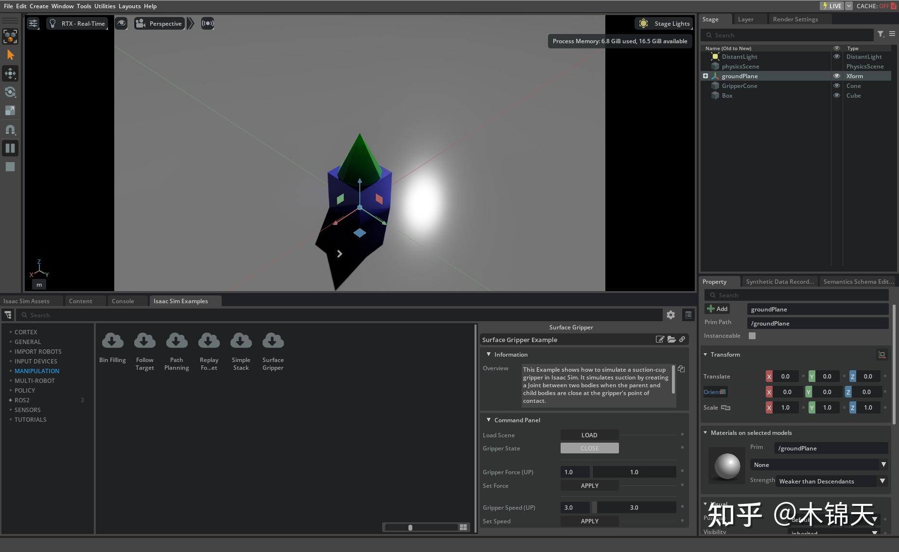 【Isaac Sim 4.5.0】Tools and Tutorials - Robot Simulation - Surface Gripper Extension - 知乎