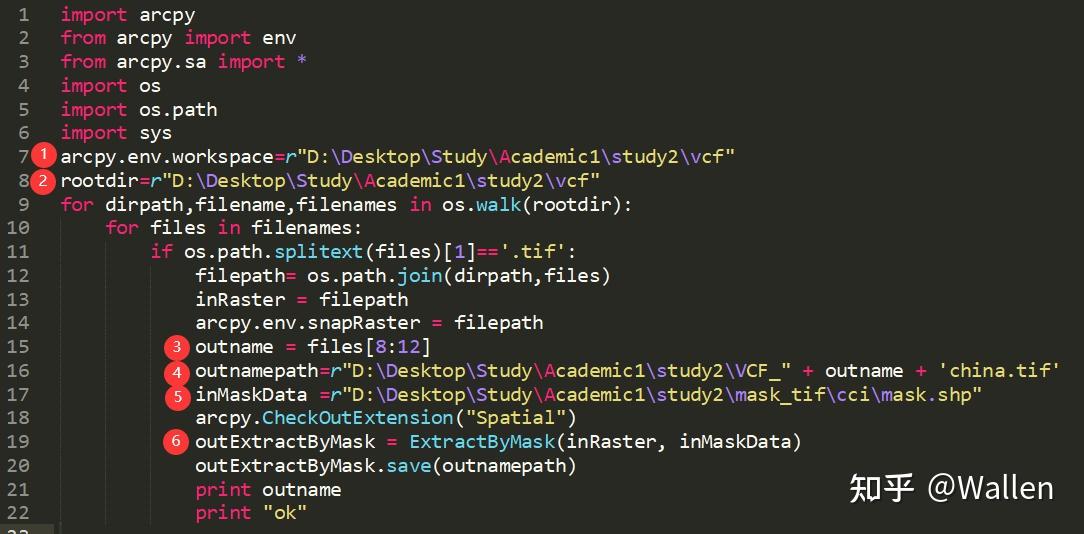 Arcpy批量裁剪mask影像tif - 知乎