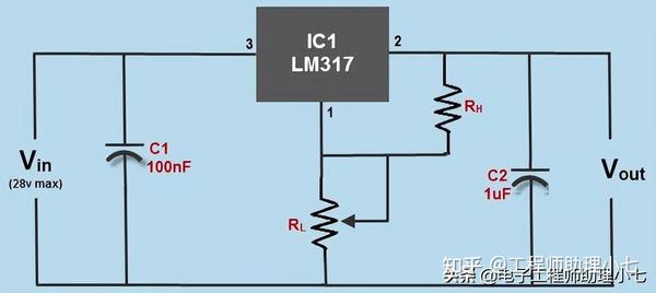 什么是 LM317 ？LM317 引脚图+LM317 工作原理及参数，带你搞定 LM317 - 知乎