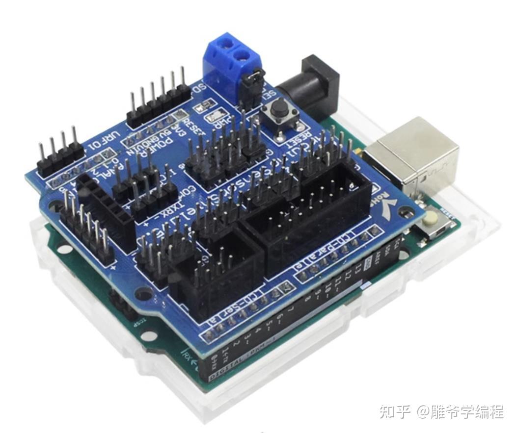 【雕爷学编程】Arduino动手做（174）---Sensor Shield V5.0传感器扩展板 - 知乎