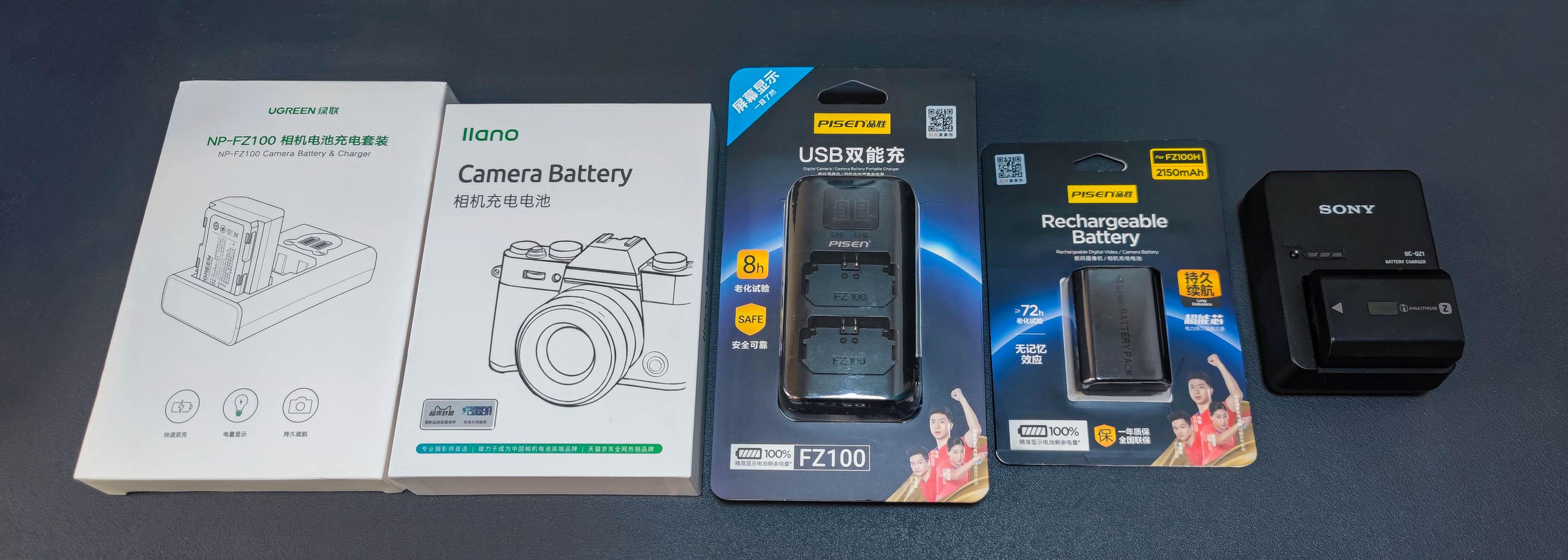 2024年索尼FZ100电池及充电器横评测试——适用于索尼微单a7m3/a7m4/a7c/a7c2/a7s3/a7r3/a7r4等 - 知乎
