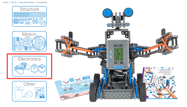 认识一下VEX IQ机器人常见电子器件 - 知乎