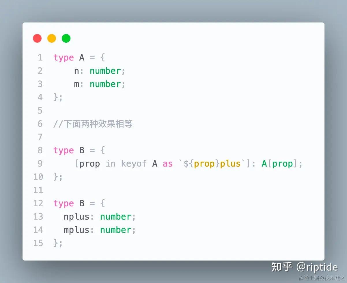 聊聊TypeScript类型映射 - 知乎