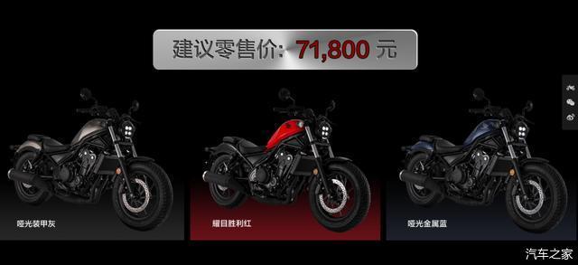 7.18万！本田双缸美式巡航CM500（Rebel 500）国内正式发布 - 知乎
