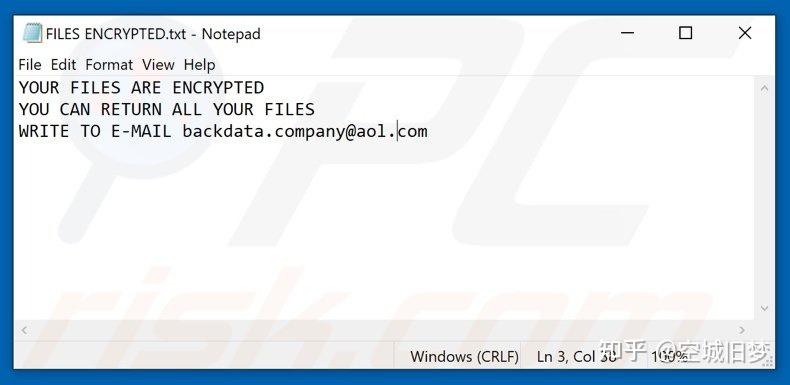 【勒索病毒恢复】[decodingx@onionmail.org].ROGER勒索病毒扩展名 - 知乎
