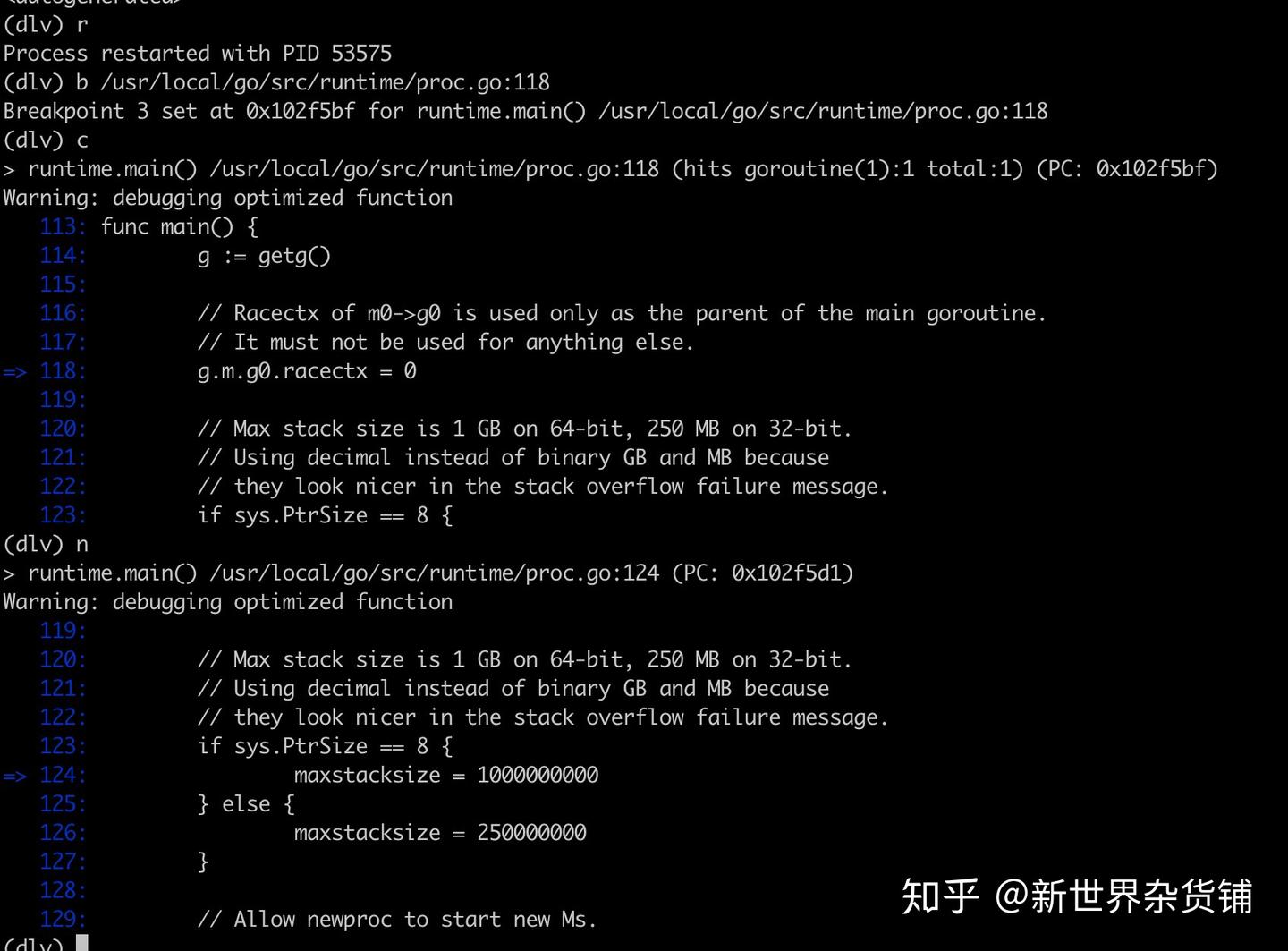 go runtime debug 小技巧 - 知乎