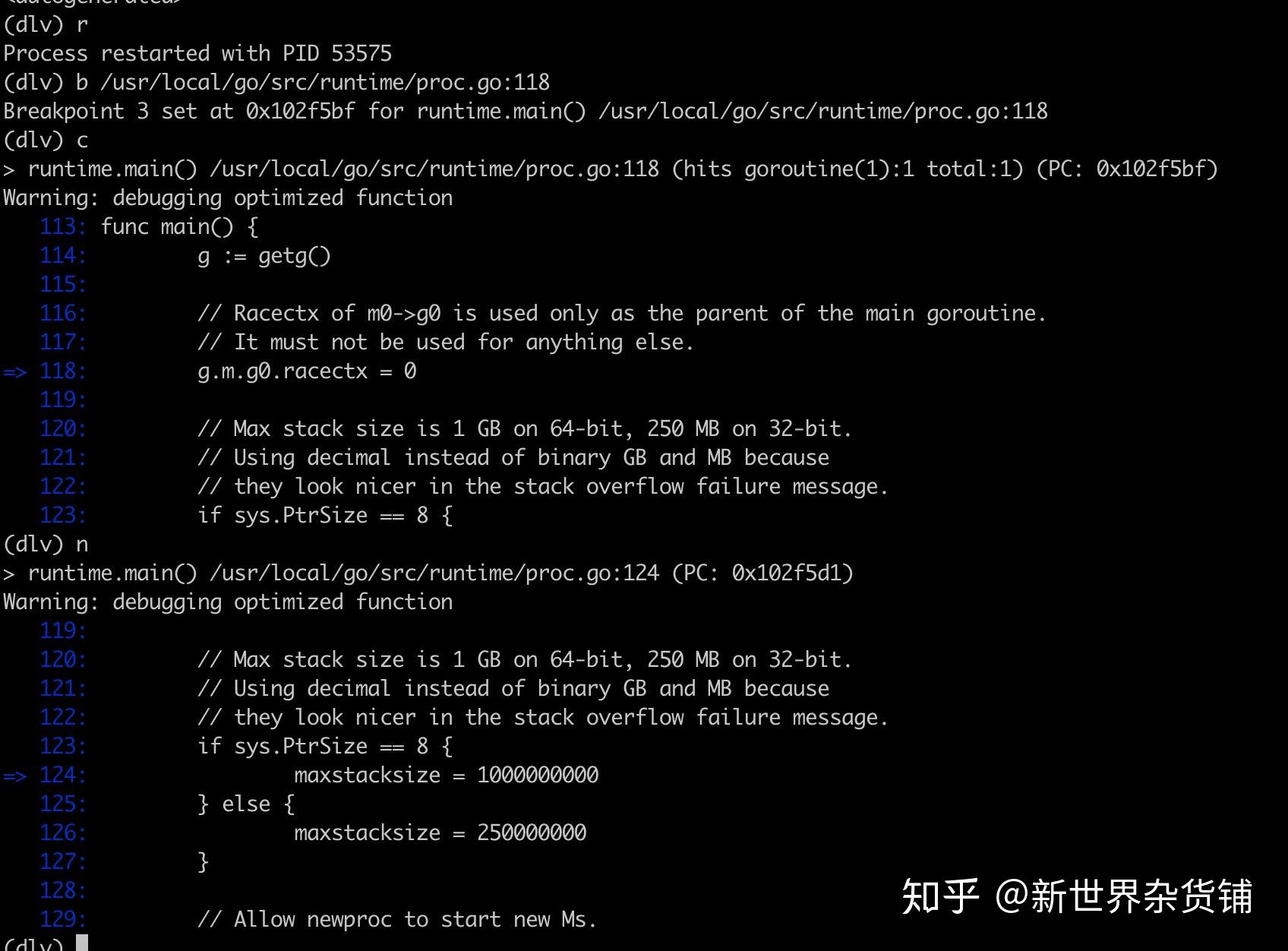 go runtime debug 小技巧 - 知乎