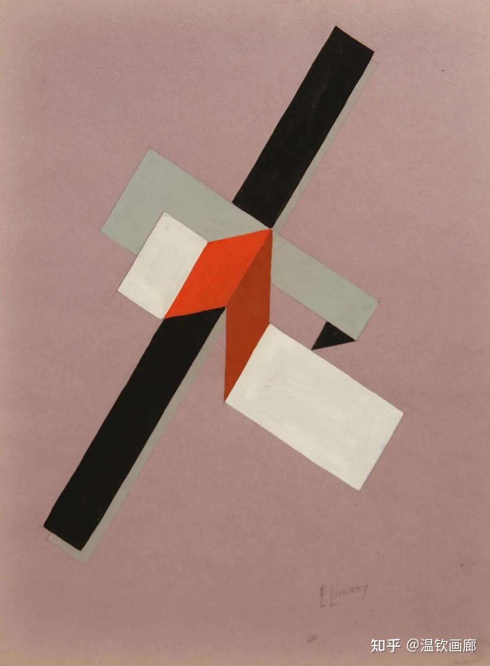 俄罗斯至上主义抽象艺术先锋派画家埃尔·李西斯基（El Lissitzky） - 知乎