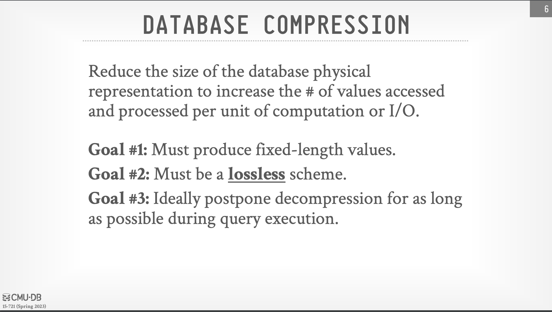 #05 — Database Compression - 知乎
