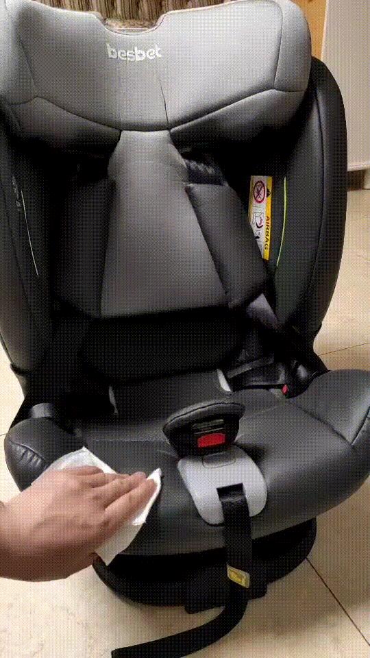Besbet 悦享安全座椅测评 | 一体注塑+钢结构，360°旋转，i-Size+ADAC+3C三重安全认证，超高性价比的安全座椅！ - 知乎