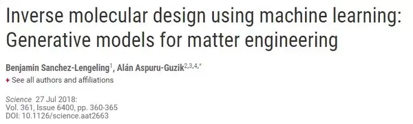 GAN用于材料设计：哈佛大学新研究登上Science - 知乎