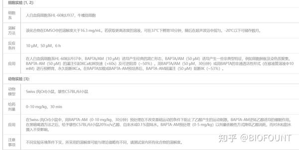 BAPTA-AM,钙螯合剂 - 知乎