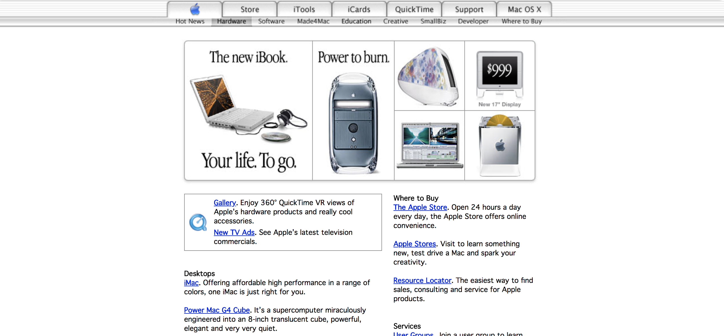 官网截图详细介绍，带你回顾2000-2006年的Apple Mac产品（上，2000年、2001年、2002年） - 知乎