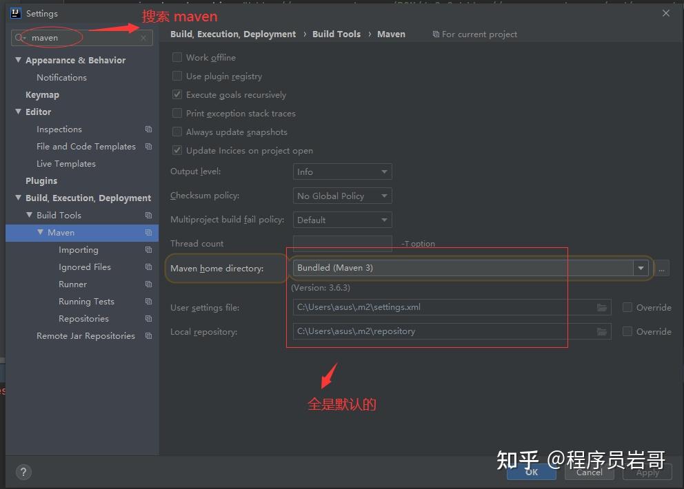 idea 创建maven项目出现 Cannot resolve plugin org.apache.maven.plugins:maven-clean-plugin:2.5 - 知乎