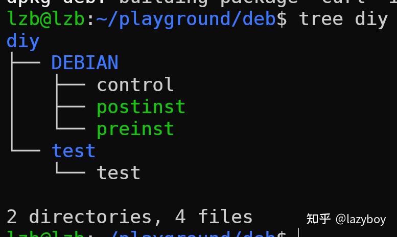 Debian Package *.deb的打包构建 - 知乎