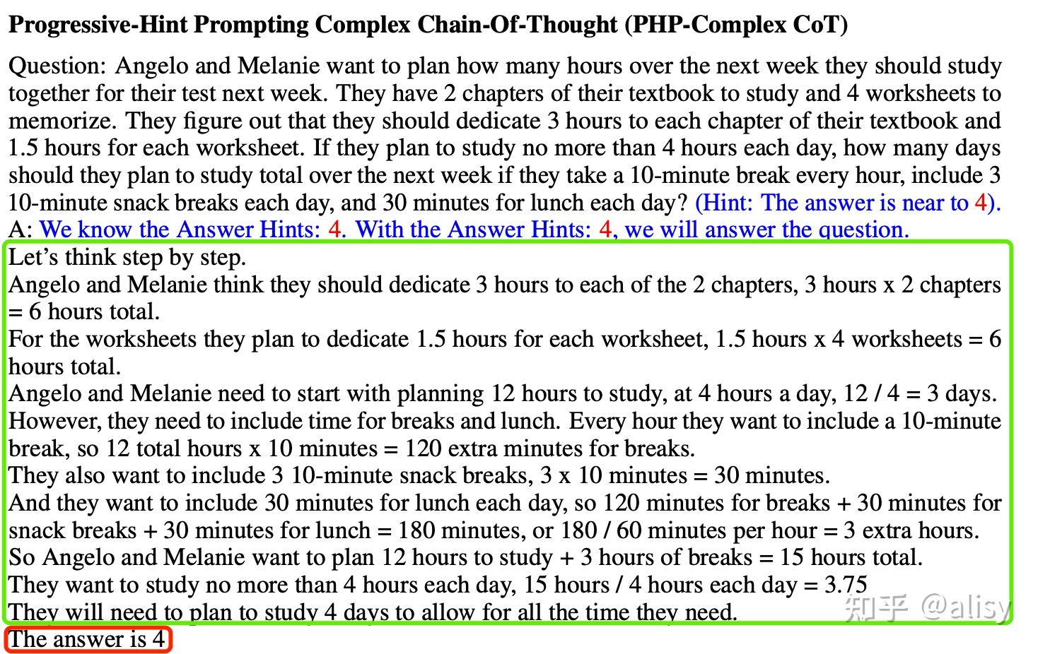 《Progressive-Hint Prompting Improves Reasoning in Large Language Models ...