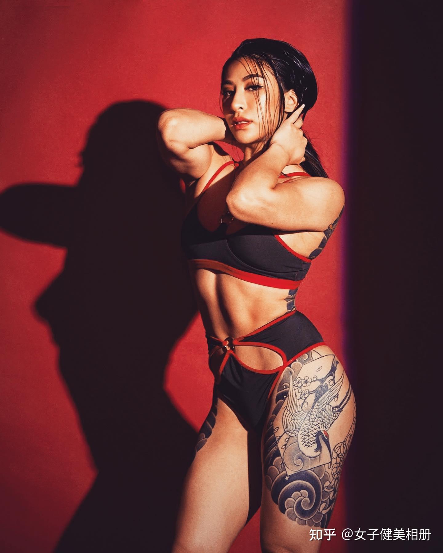 钢管舞女老师的魔性魅力！性感狂野的中国台湾黑皮肌肉辣妹--Pan Hsi - 知乎