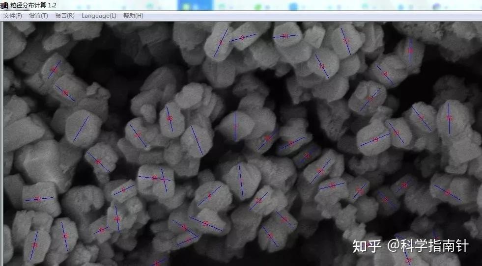 电镜TEM、SEM粒径测量、分布统计、作图超详细教程——Nano Measurer - 知乎