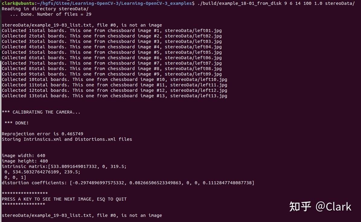 【读书笔记-学习OpenCV3】相机模型与标定-矫正映射_源码解析_实例测试 - 知乎