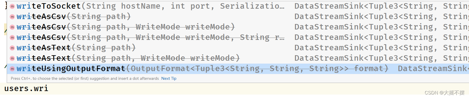 Flink封神之路-API-API-Sink - 知乎