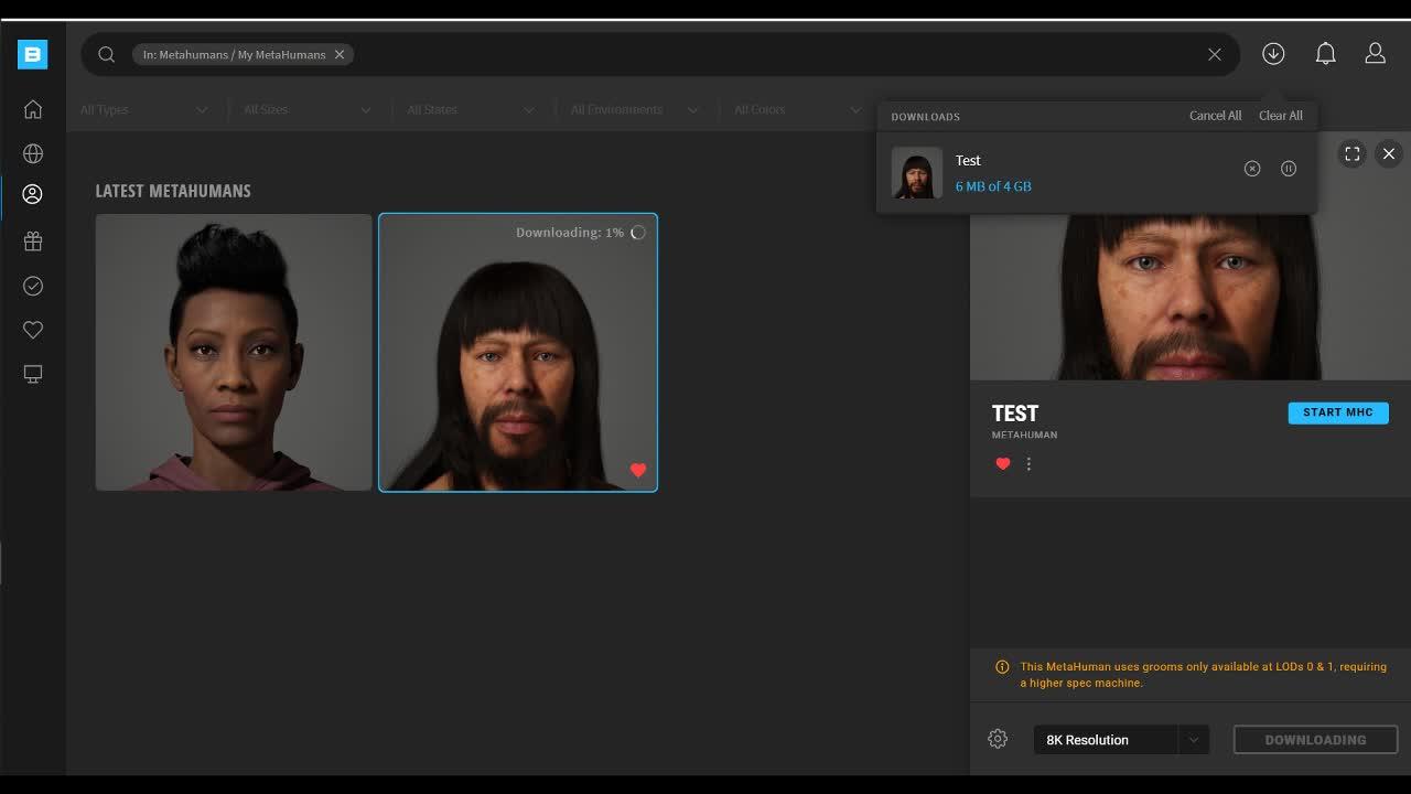 quixel bridge下载速度还行，但下了几个之后就开始自己中断，求大神指点? - 知乎