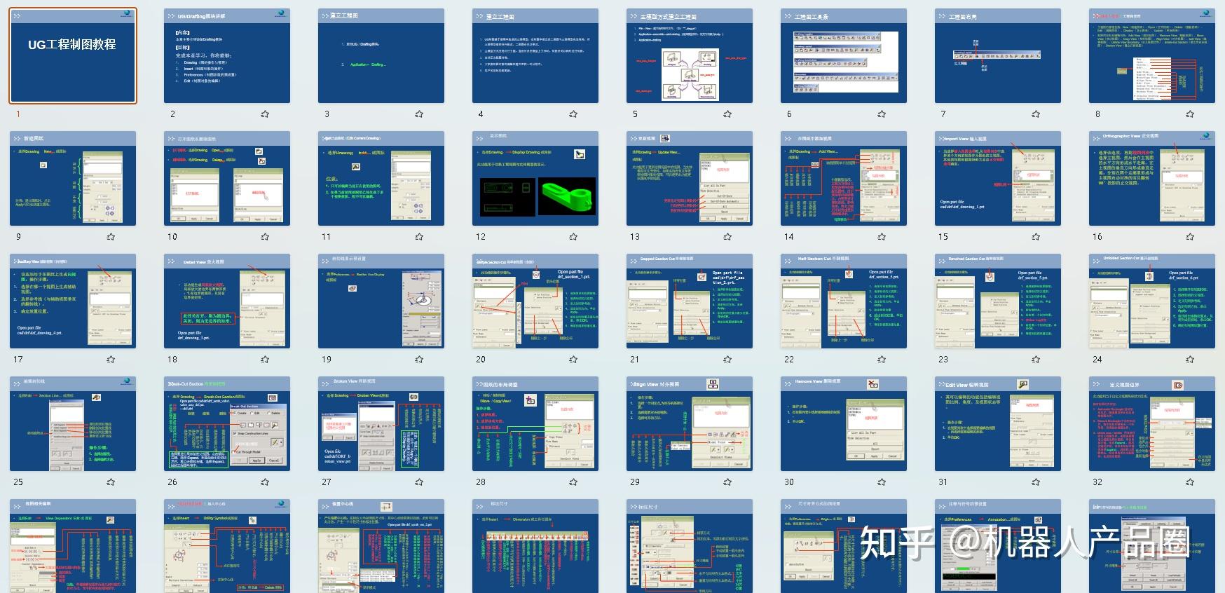 UG基础入门培训ppt - 知乎