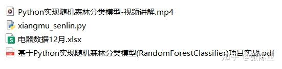 基于Python实现随机森林分类模型(RandomForestClassifier)项目实战 - 知乎