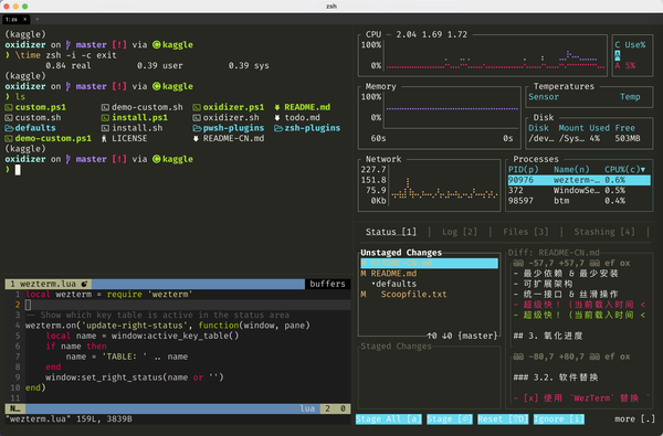 逐步搭建现代大一统终端（Alacritty +Zellij -> WezTerm） - 知乎