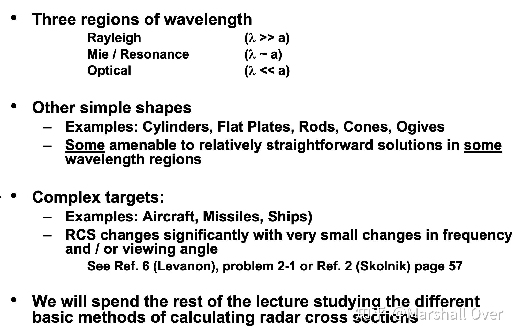 (八)MIT公开课雷达系统工程之RCS - 知乎
